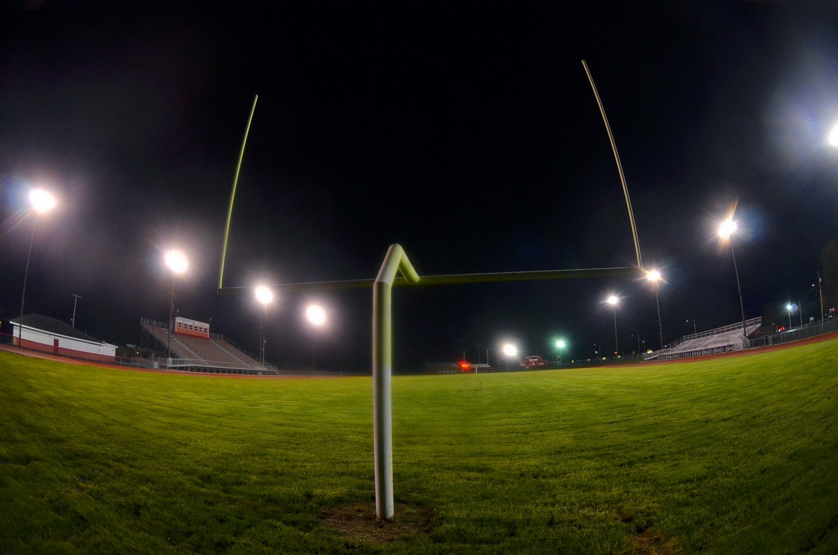 Football Field Lights Honor Seniors, Frontline Workers - The Leader Union