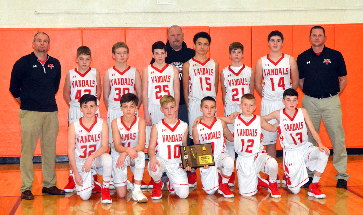 Seventh-graders win regional title - The Leader Union