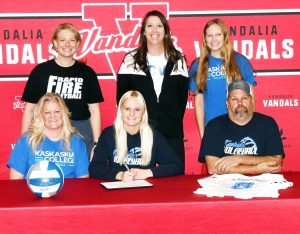 Wehrle Signs to Play Volleyball at KC - The Leader Union